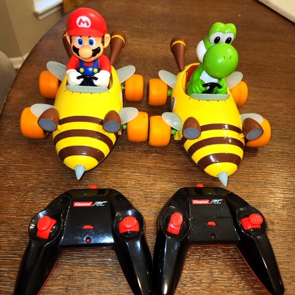 Carerra | Toys | Carrera Mario And Yoshi Mario Kart Remote Control Cars ...